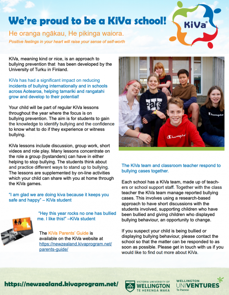 Kiva Programme - Seatoun School